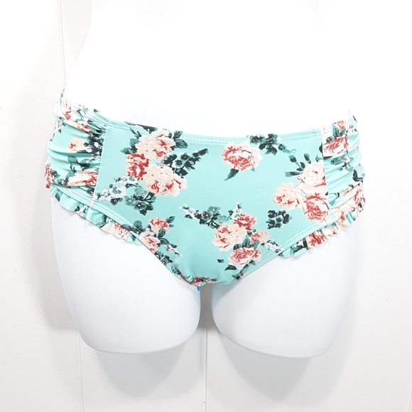 Hot Topic | Swim | Hot Topic Bow Back Floral Bikini Bottom | Poshmark